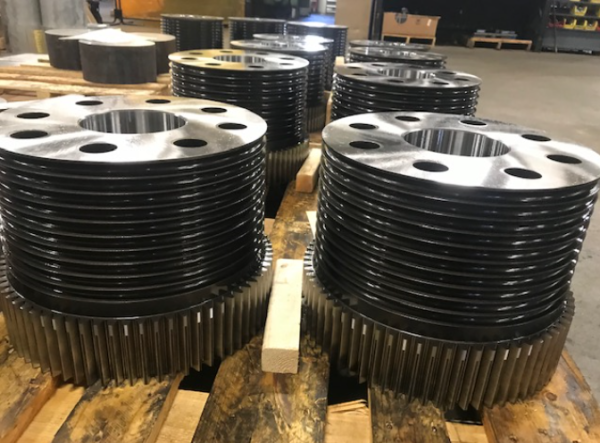 Bull Wheel Gears Before & After | RJ Link International, Inc.